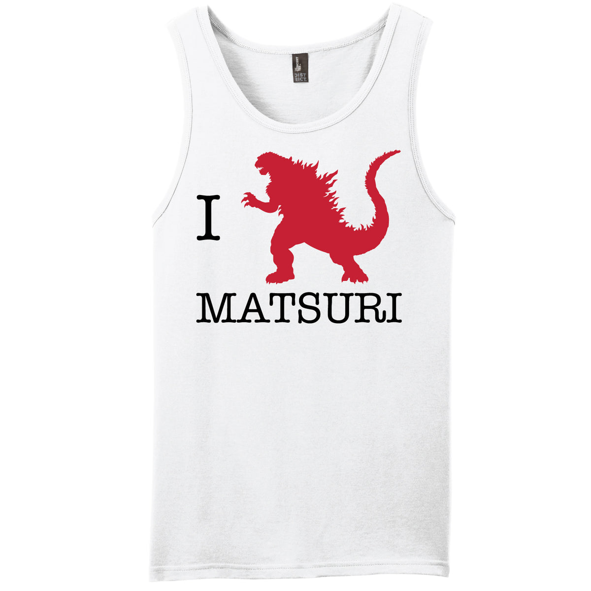 I Godzilla Matsuri Mens Tank Top (DT5300) – Excel Screen Printing USA
